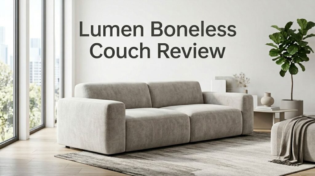 Lumen Boneless Couch Review 2026: Live Up To The Hype? - spacesmart.blog